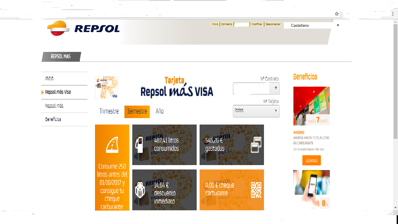 Tarjeta Repsol Más Visa - Rankia