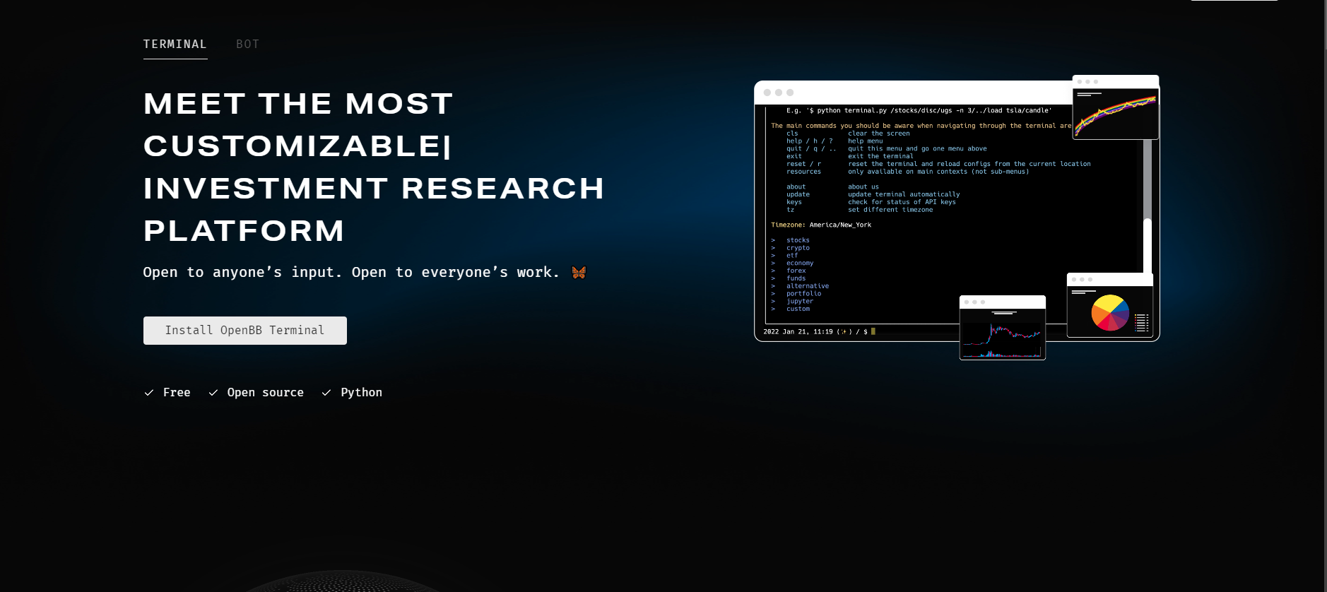 OpenBB la nueva Terminal financiera que quiere competir de “tú a tú ...