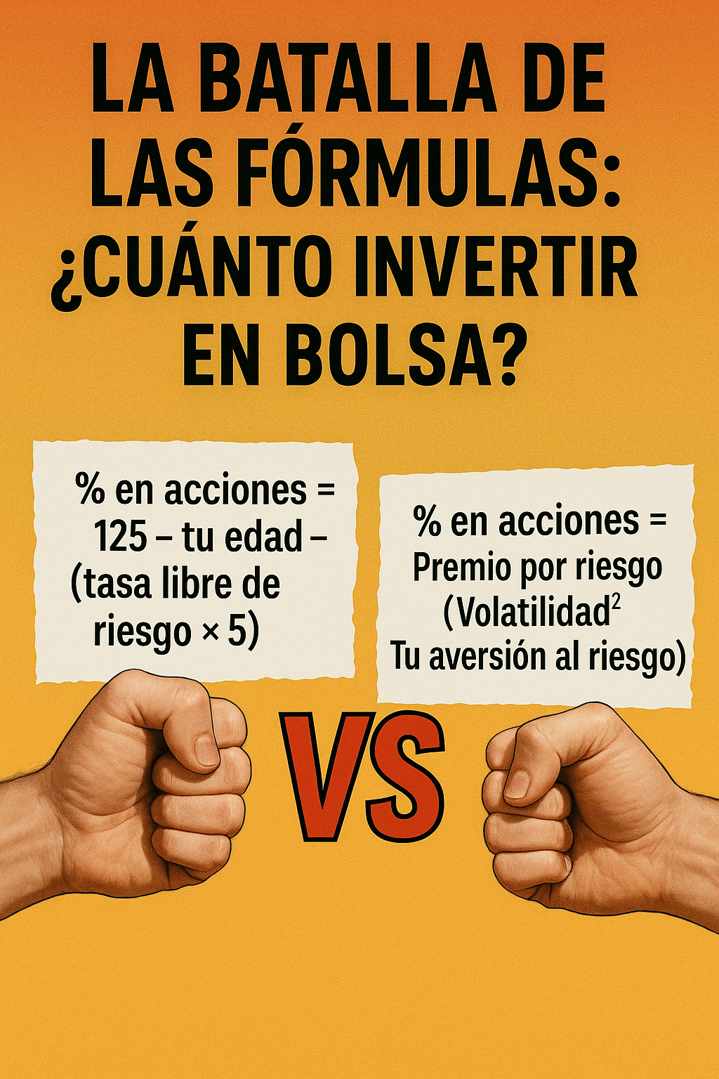 LA Eterna BATALLA de las formulas : ¿CUÁNTO INVERTIR EN BOLSA? | Rankia