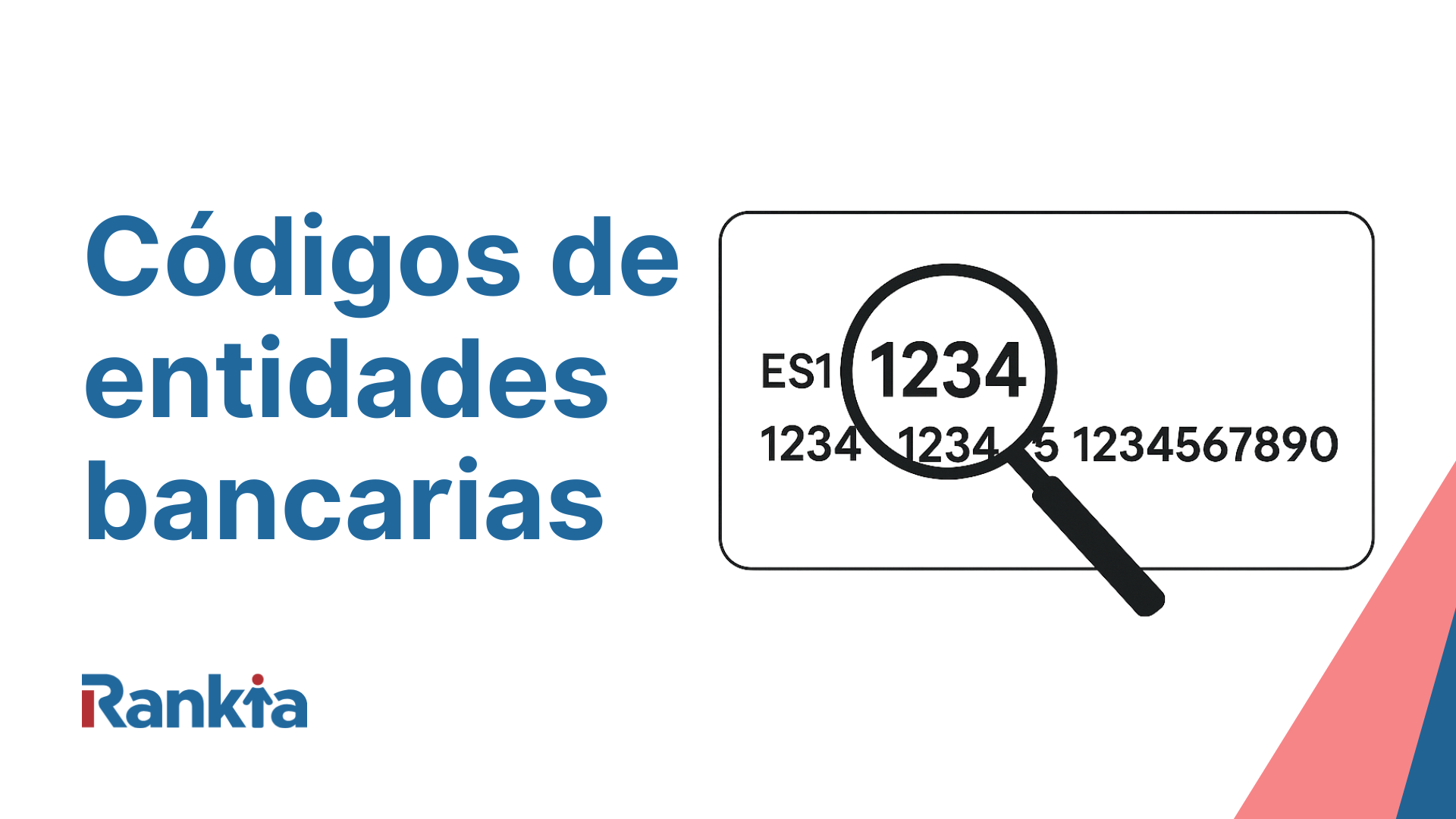 Código de entidad bancaria: qué es y cómo identificarlo | Rankia - pág. 1
