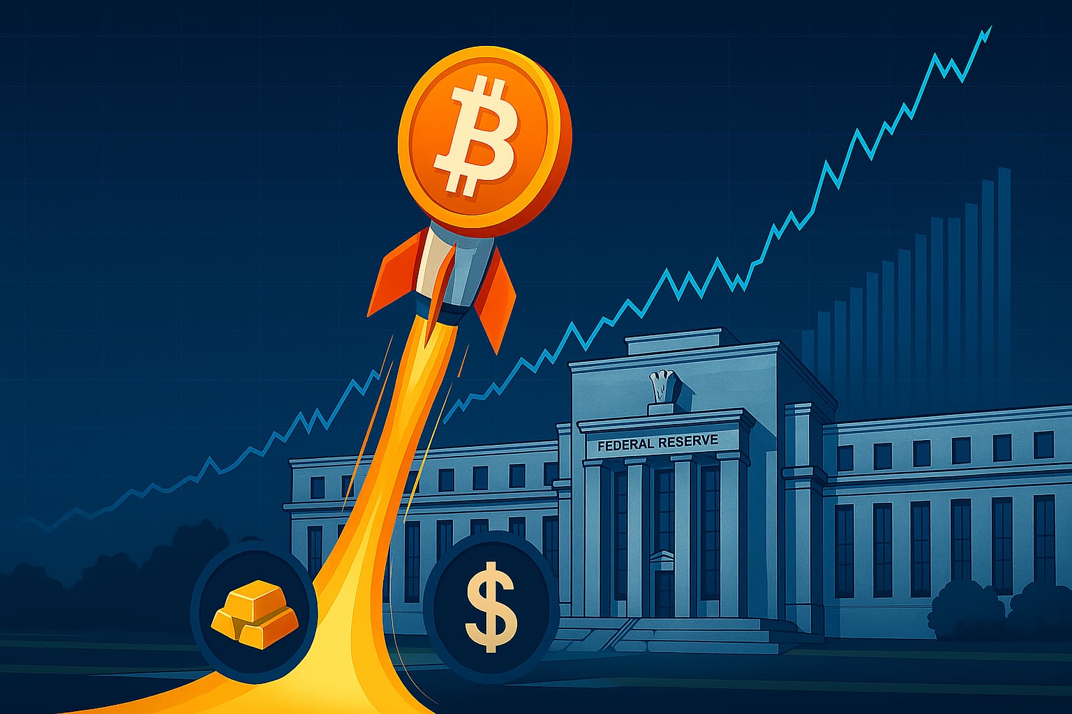 Bitcoin y la Fed: cómo reaccionó el precio frente a otras inversiones ...