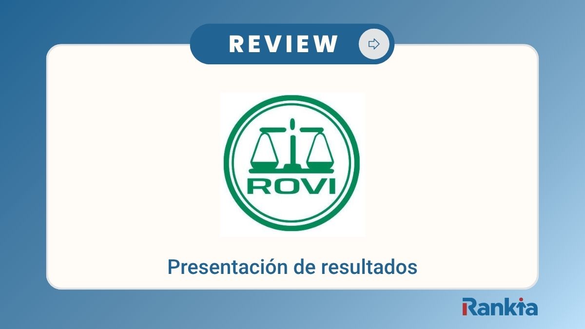 Presentación de Resultados Laboratorio ROVI (1er trimestre 2025) | Rankia