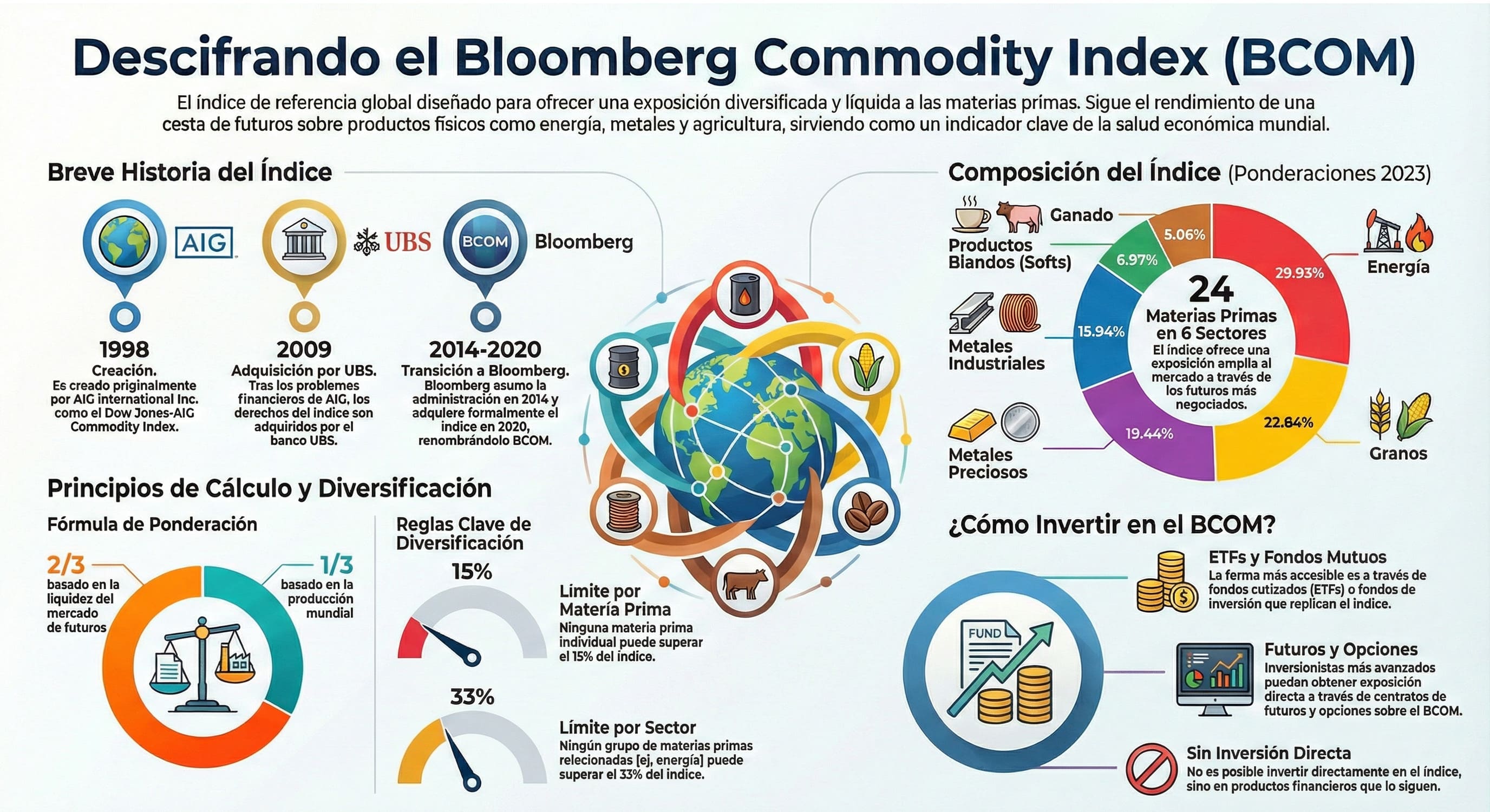 Bloomberg Commodity Index (BCOM): qué es, composición y cómo invertir ...