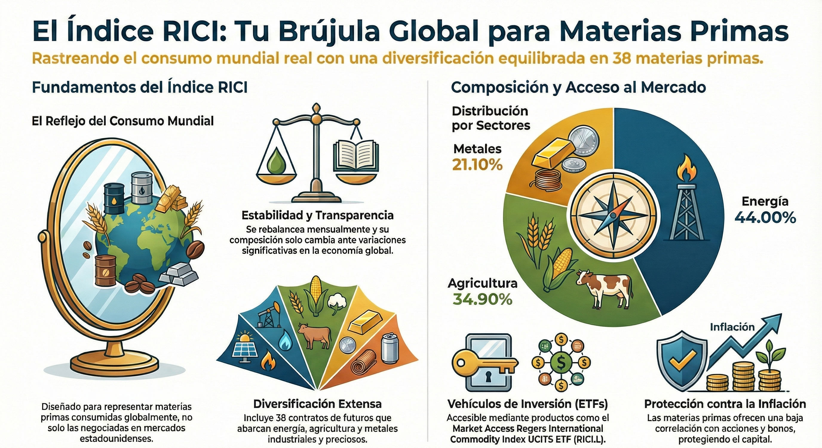 Rogers International Commodity Index (RICI): qué es y cómo invertir en ...