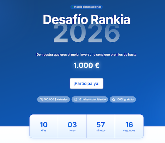 Webinar en directo sobre el Desafío Rankia 2026 y MyPortfolio | Rankia